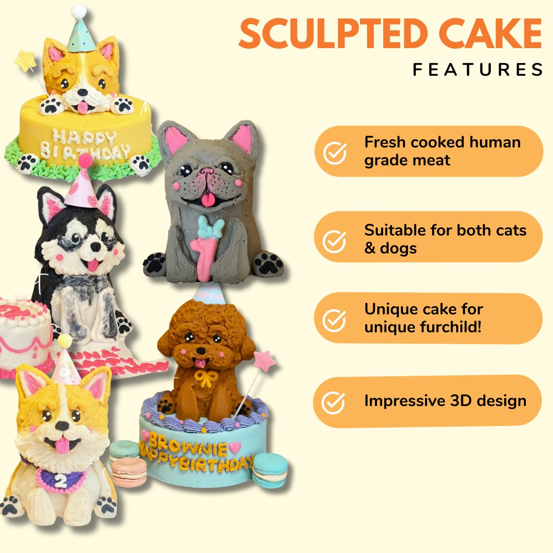 Sculpted Pet Cake – Monsterpet