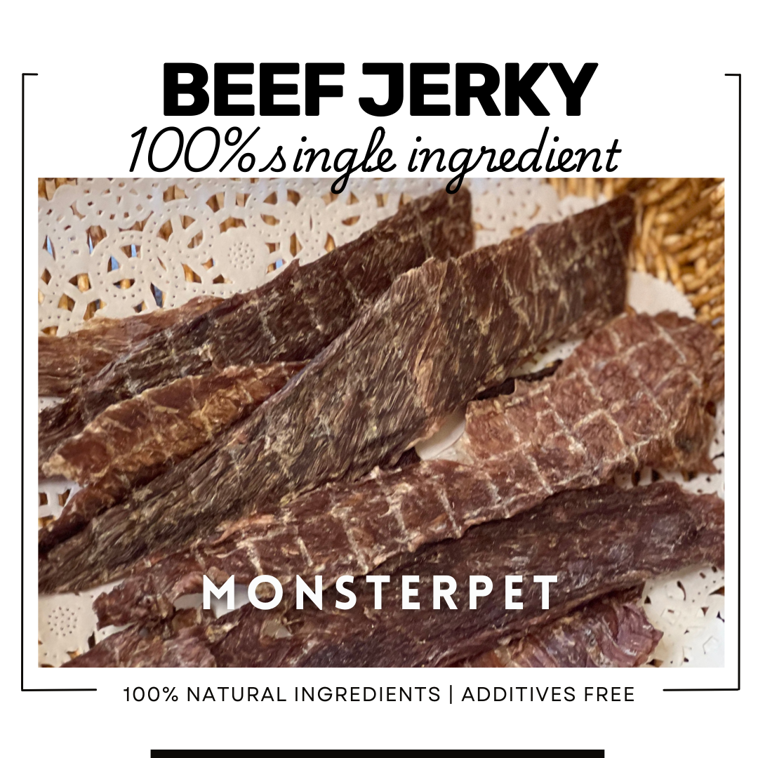 Dehydrated Beef Jerky – Monsterpet