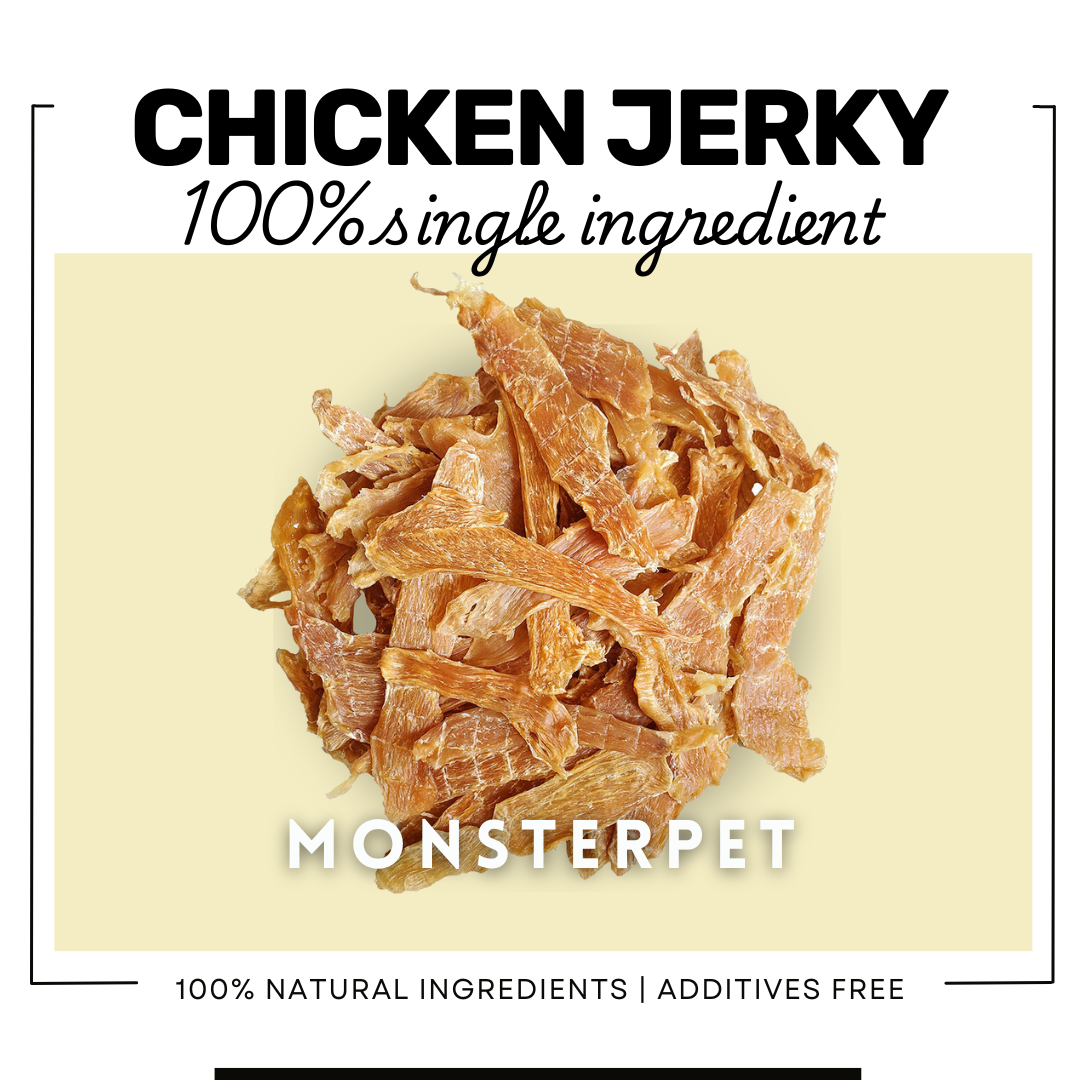 Dehydrated Chicken Jerky – Monsterpet