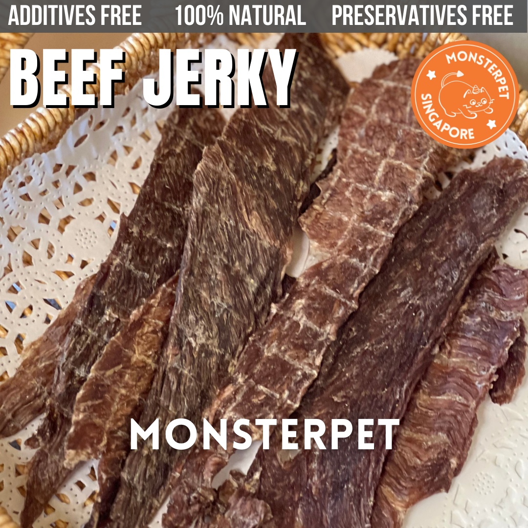 Dehydrated Beef Jerky – Monsterpet